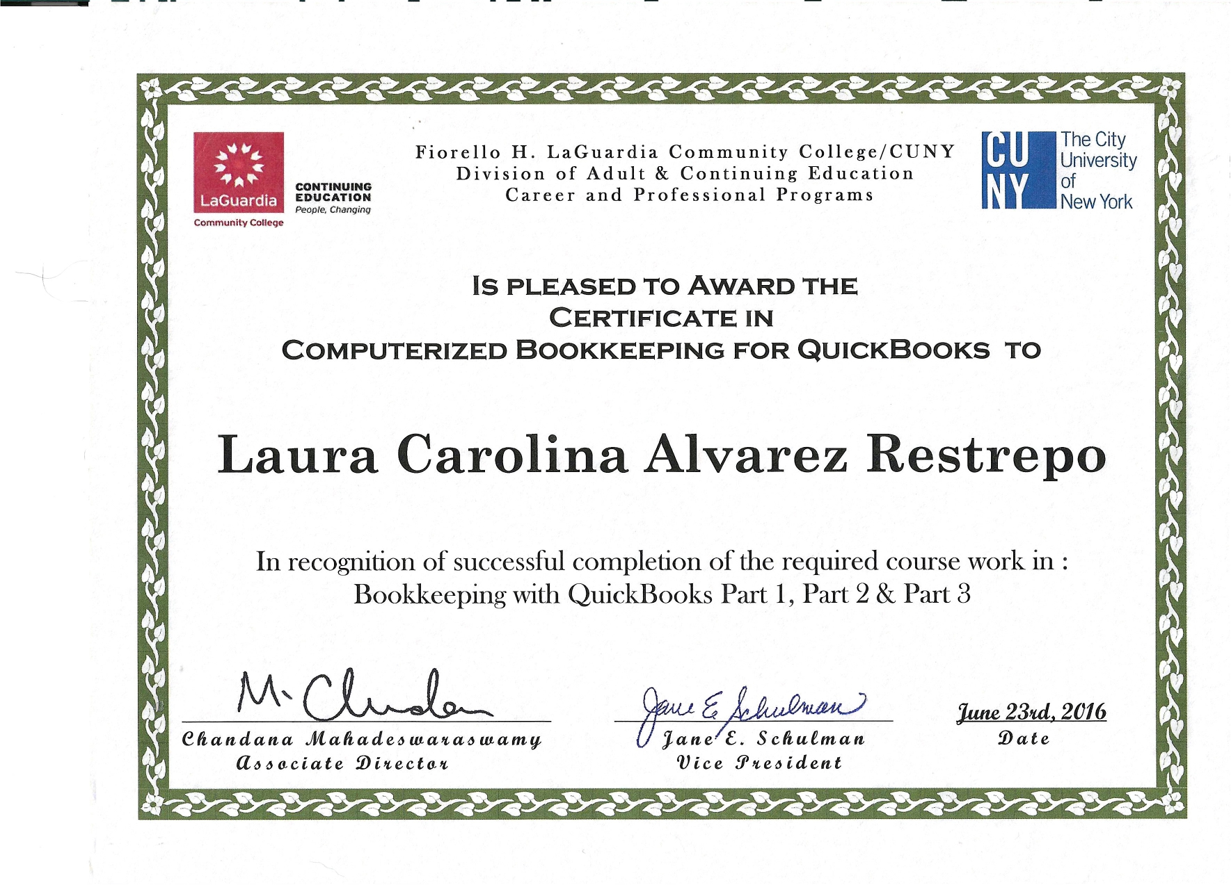 La Guardia Certificate – Your Smart Business Solution